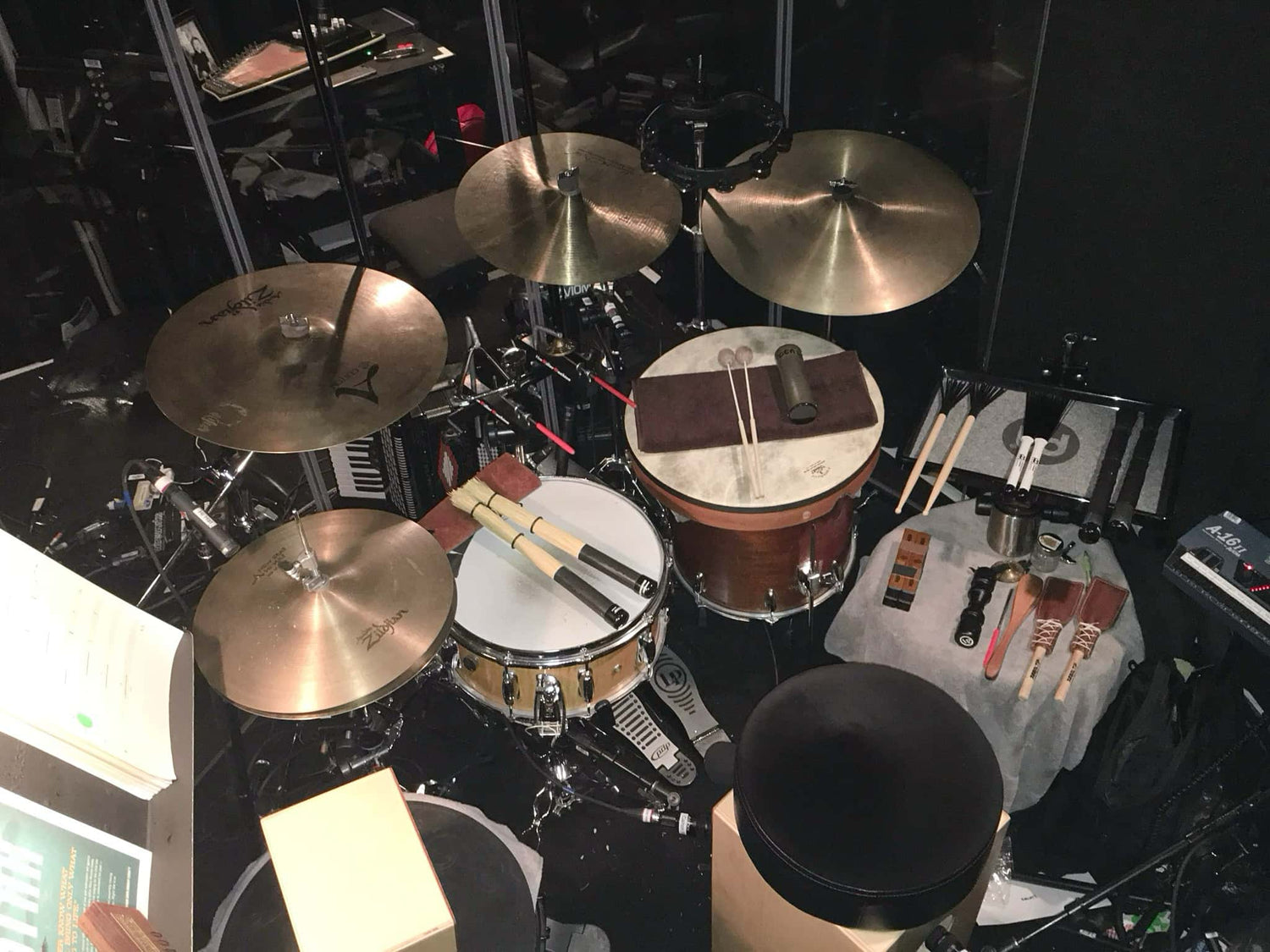 Drum and Percussion Setups – The Miller Machine