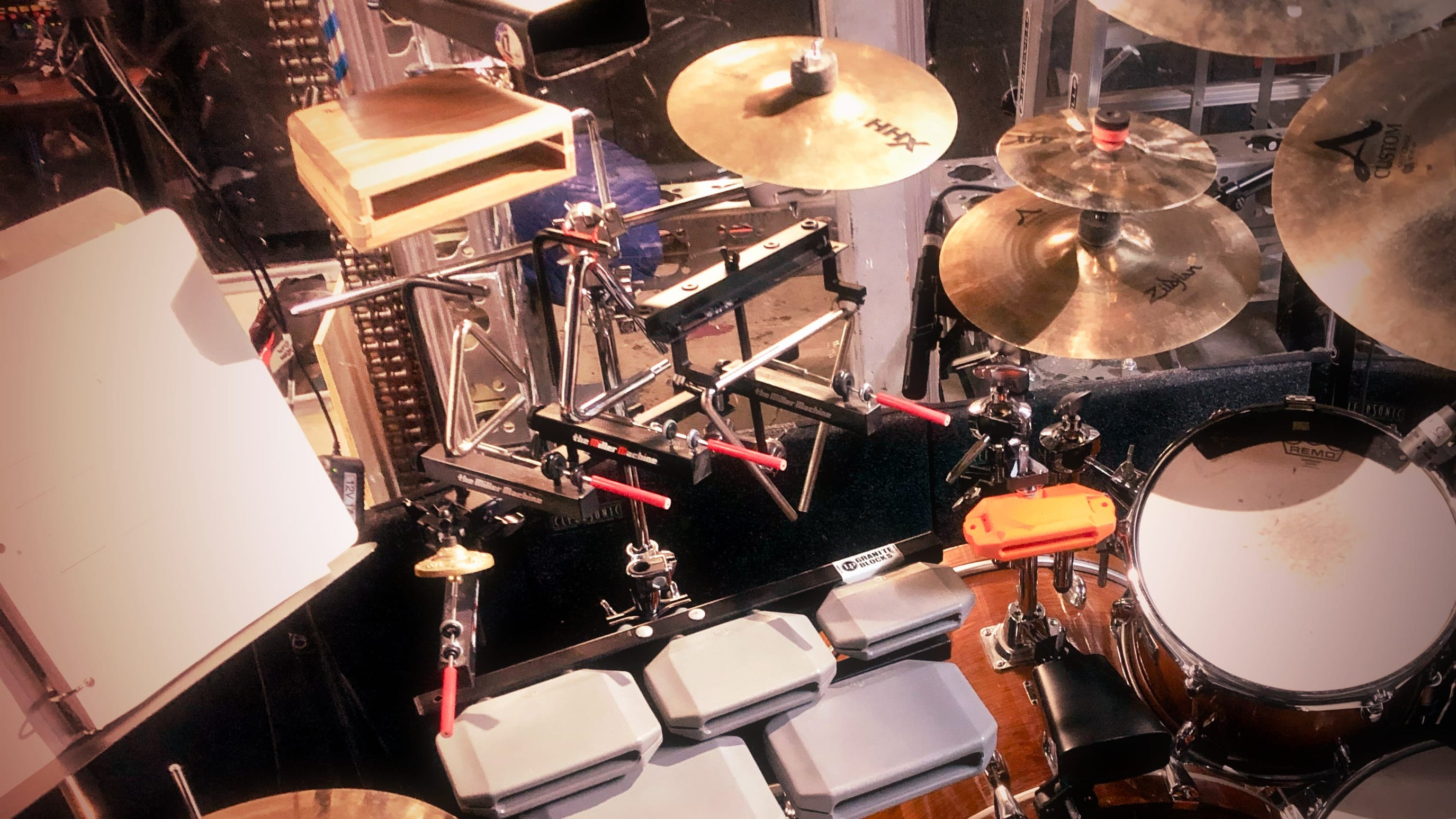 Drum and Percussion Setups – The Miller Machine